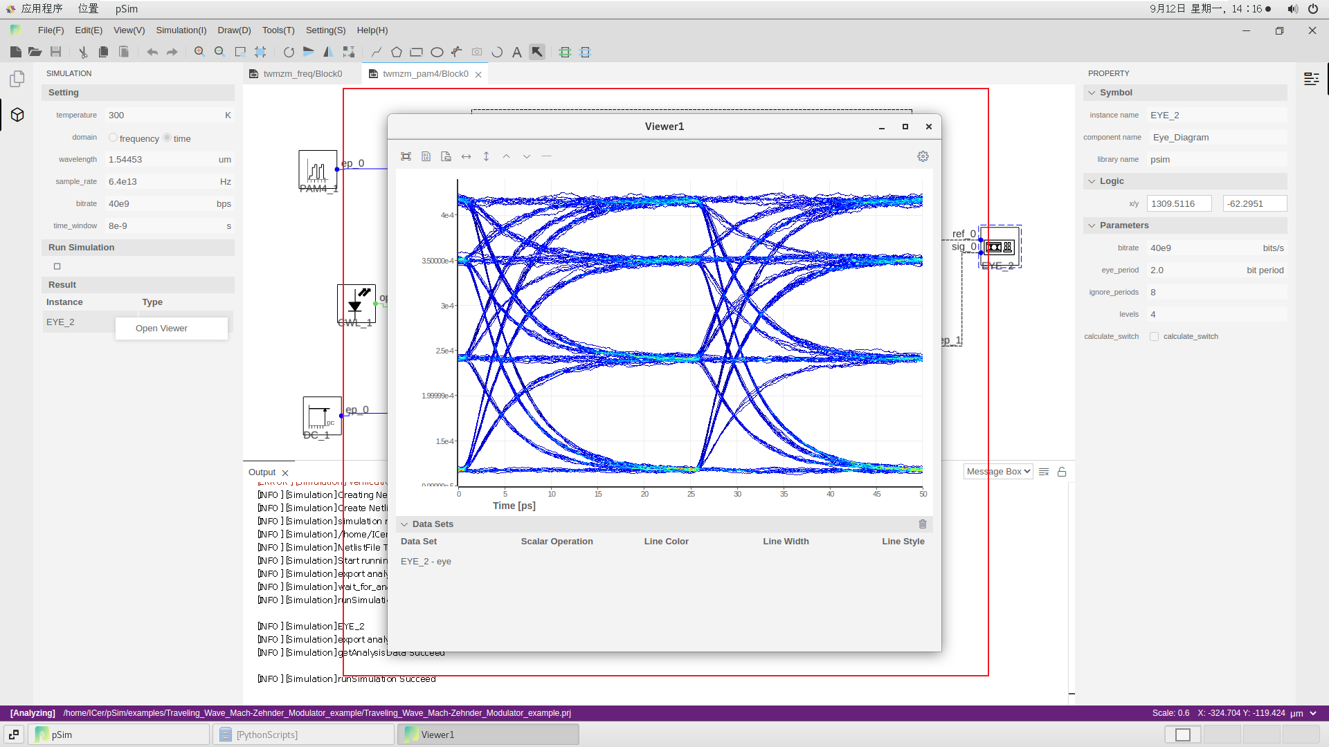 用pSim仿真PAM-4调制：光电芯片仿真工具在实现高质量光电设计中的应用 - 逍遥科技