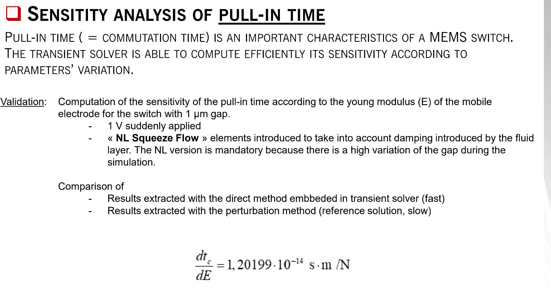 MEMS Studioa应用—使用MEMS Studio集成OOFELIE多物理场软件模拟微机电系统开关 - 逍遥科技